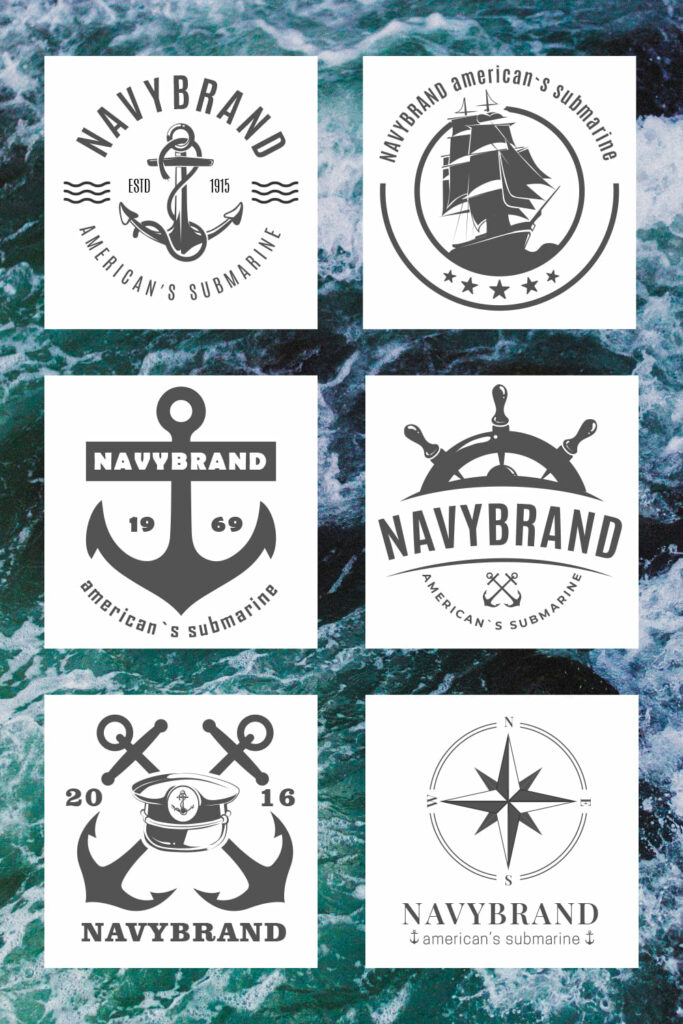 Navy Logo Templates – MasterBundles