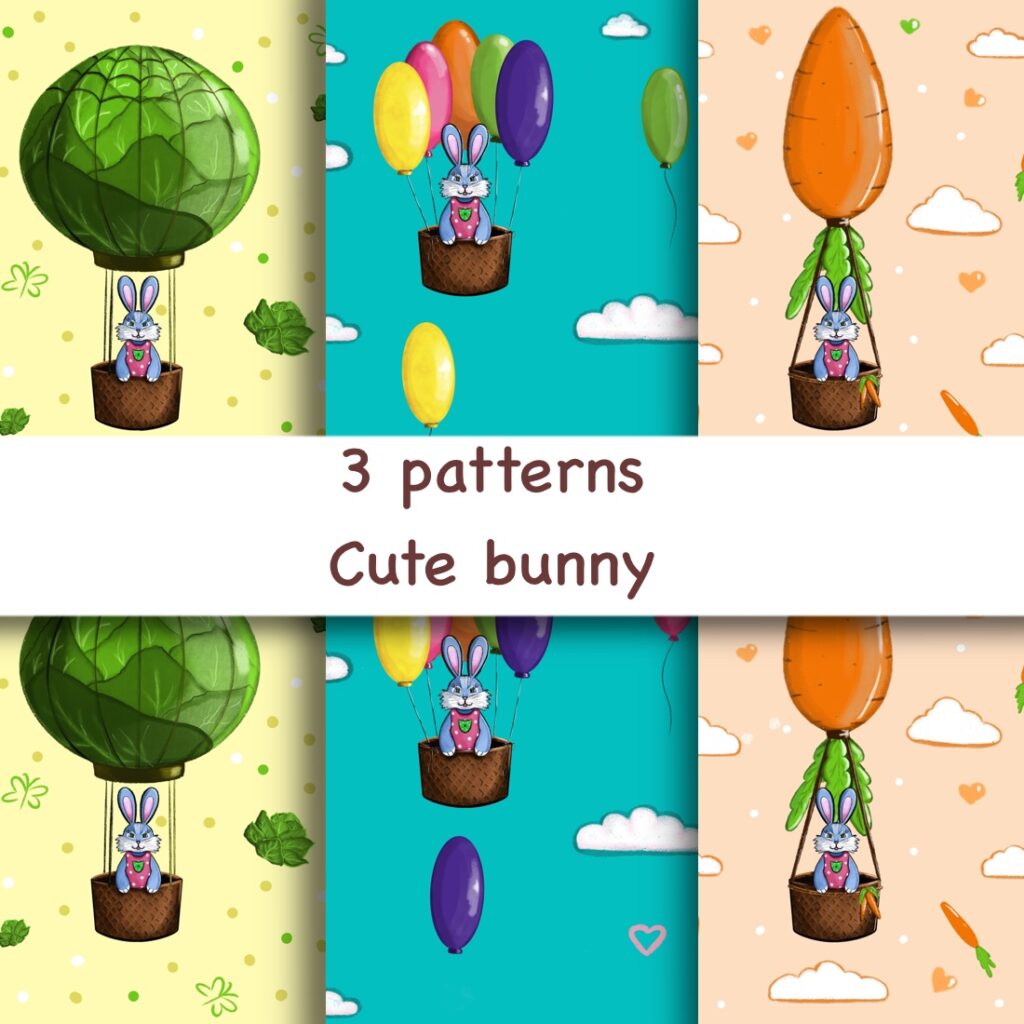 Сute patterns for children - MasterBundles