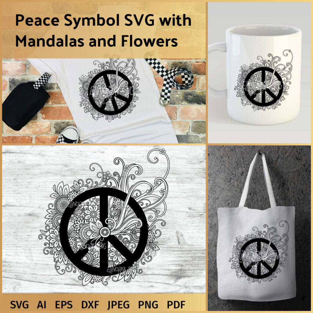 Peace Sign SVG Bundle – MasterBundles