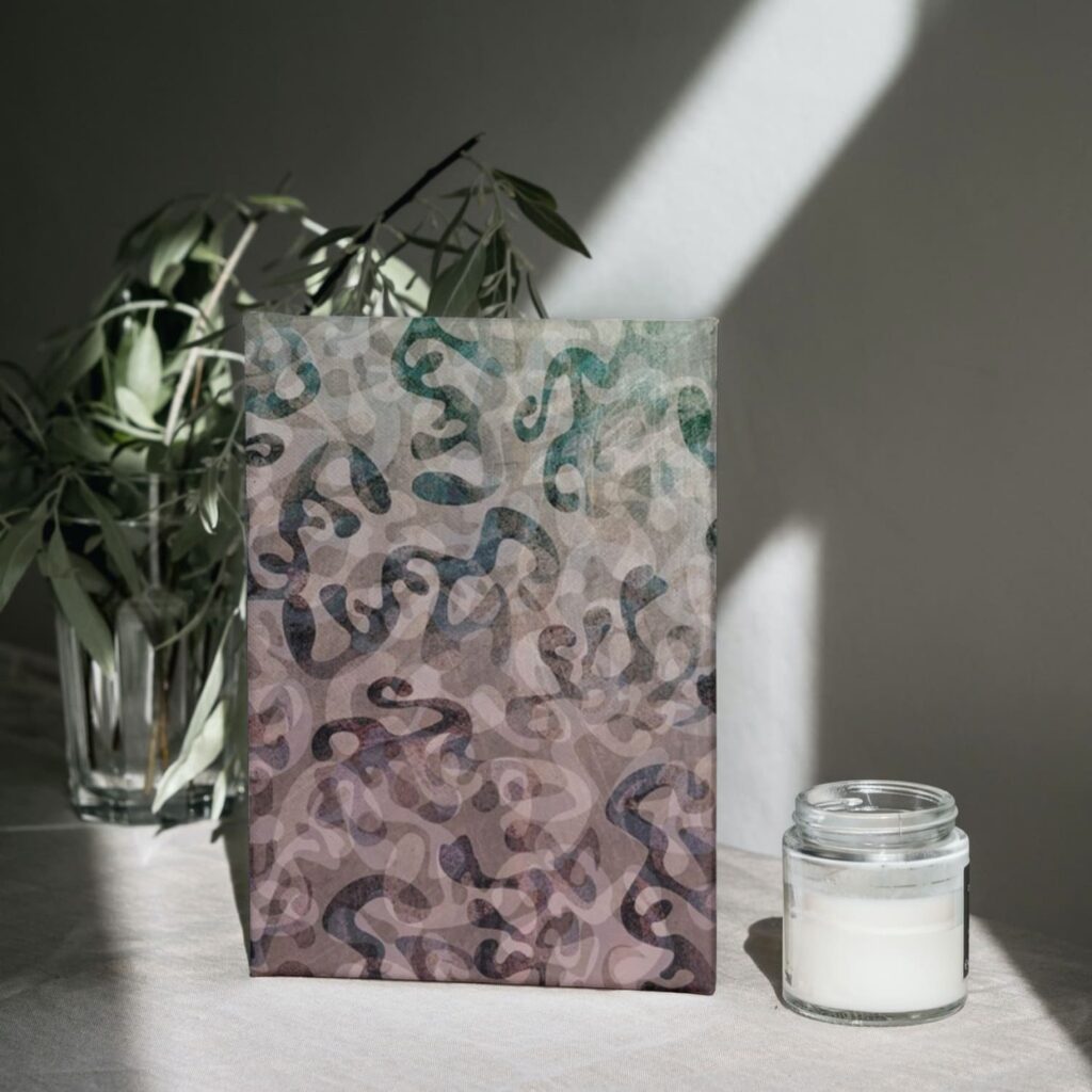 Petrol Depths in Gold & Iridescence – MasterBundles