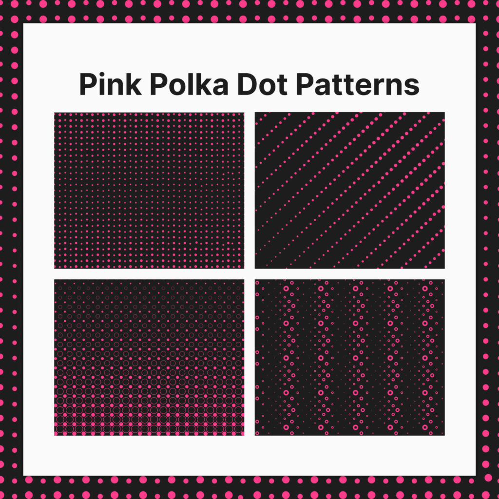 Polka Dot Patterns Collection – MasterBundles