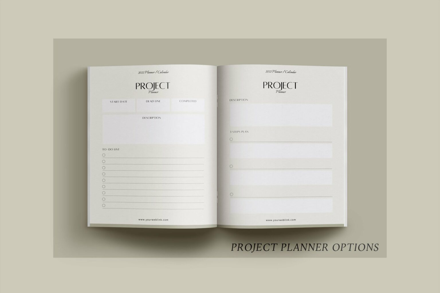 Canva Planner & 2022 Calendar Kit v4 – MasterBundles
