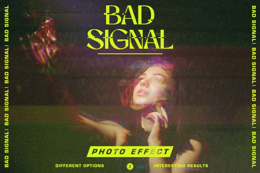 Bad Signal Photo Effect – MasterBundles