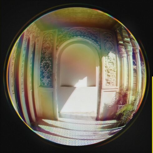 Fisheye Lens Photo Effect | Master Bundles