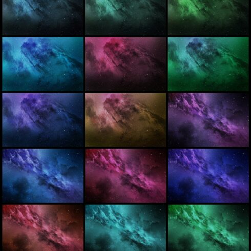 100 Space Backgrounds – MasterBundles