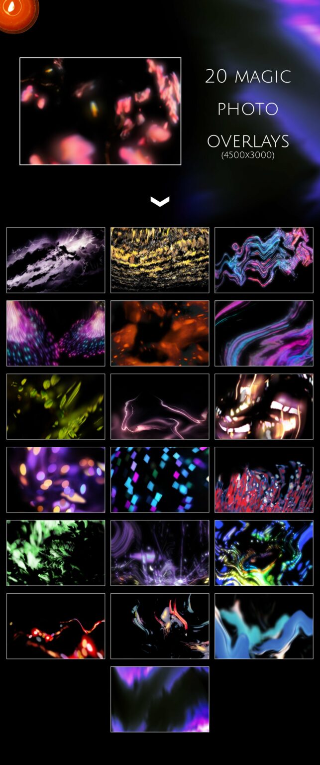 Magic Photo Overlays Vol.2 – MasterBundles