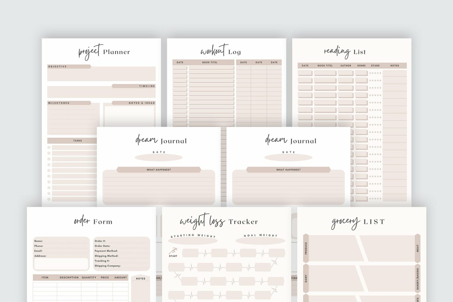 Canva Ultimate Planner Bundle Vol.24 – MasterBundles