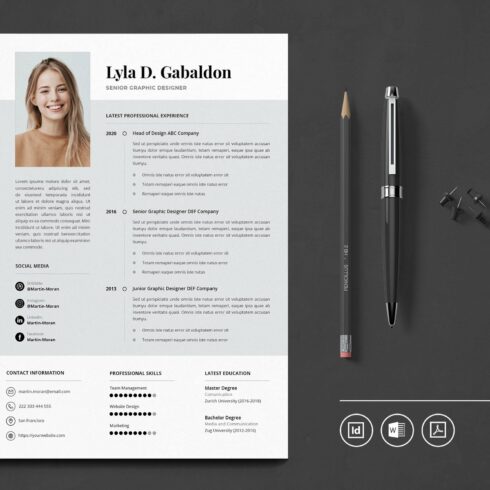 Big Bundle Professional CV Resume | MasterBundles
