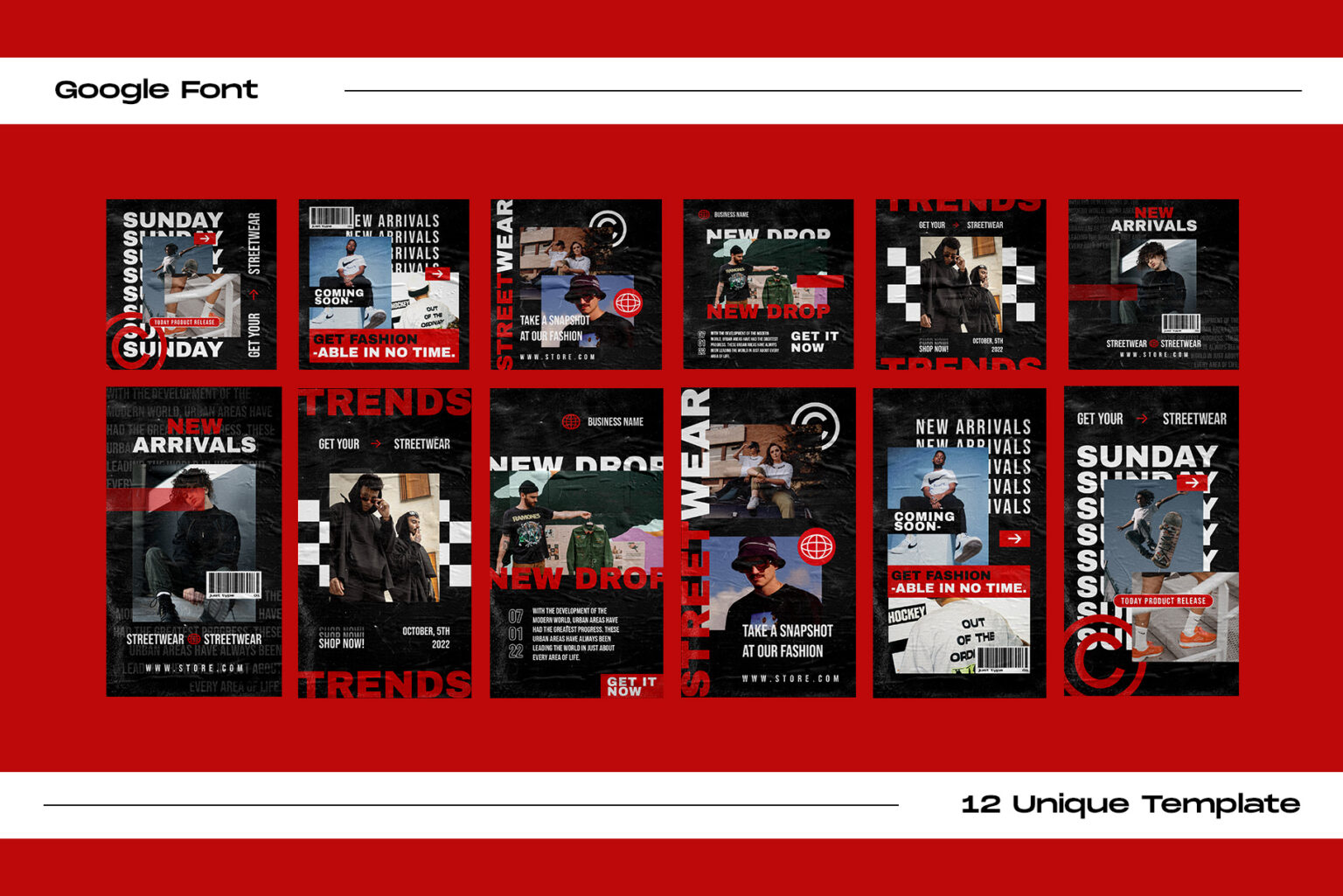 Robber Instagram Template - MasterBundles