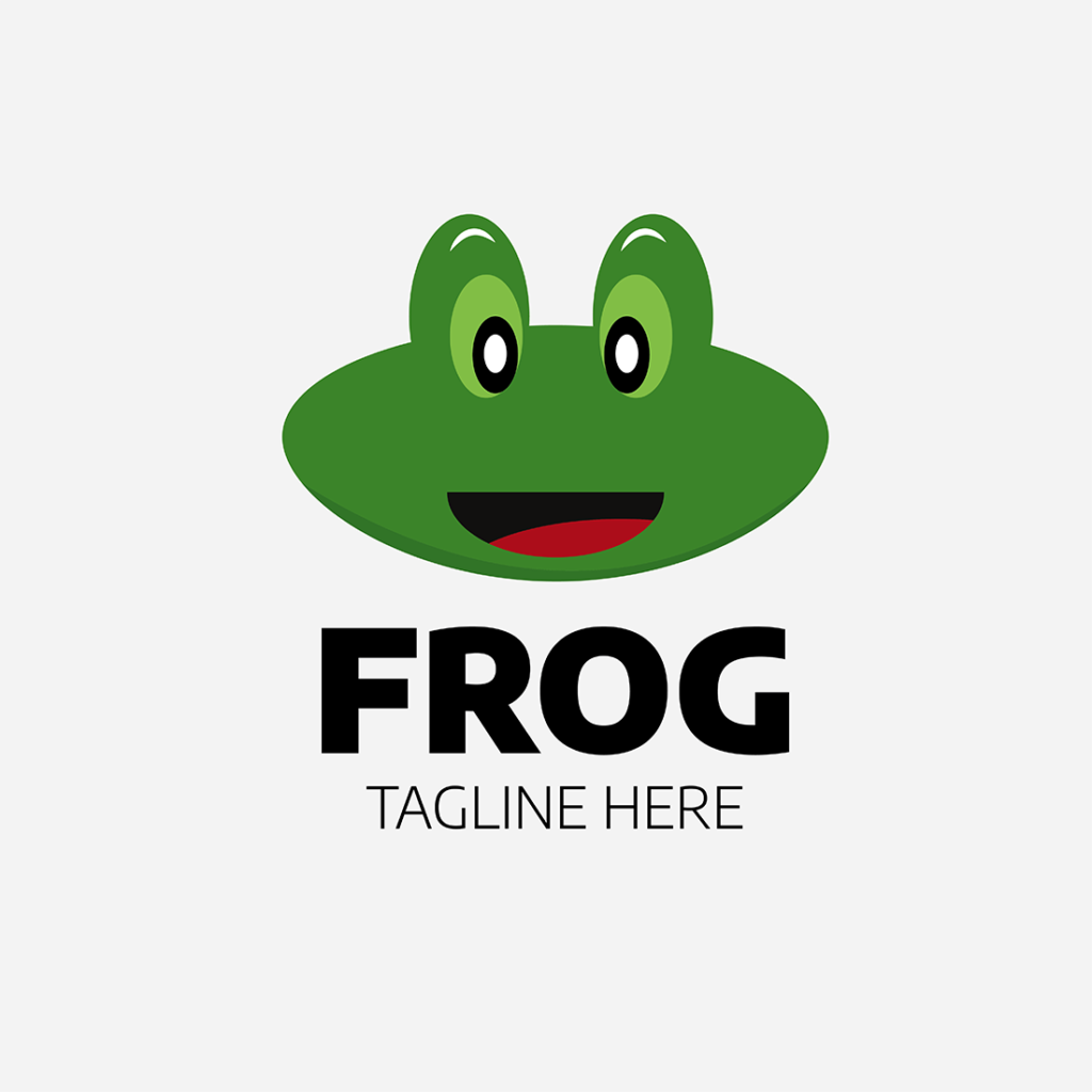 Frog Logo Design - MasterBundles