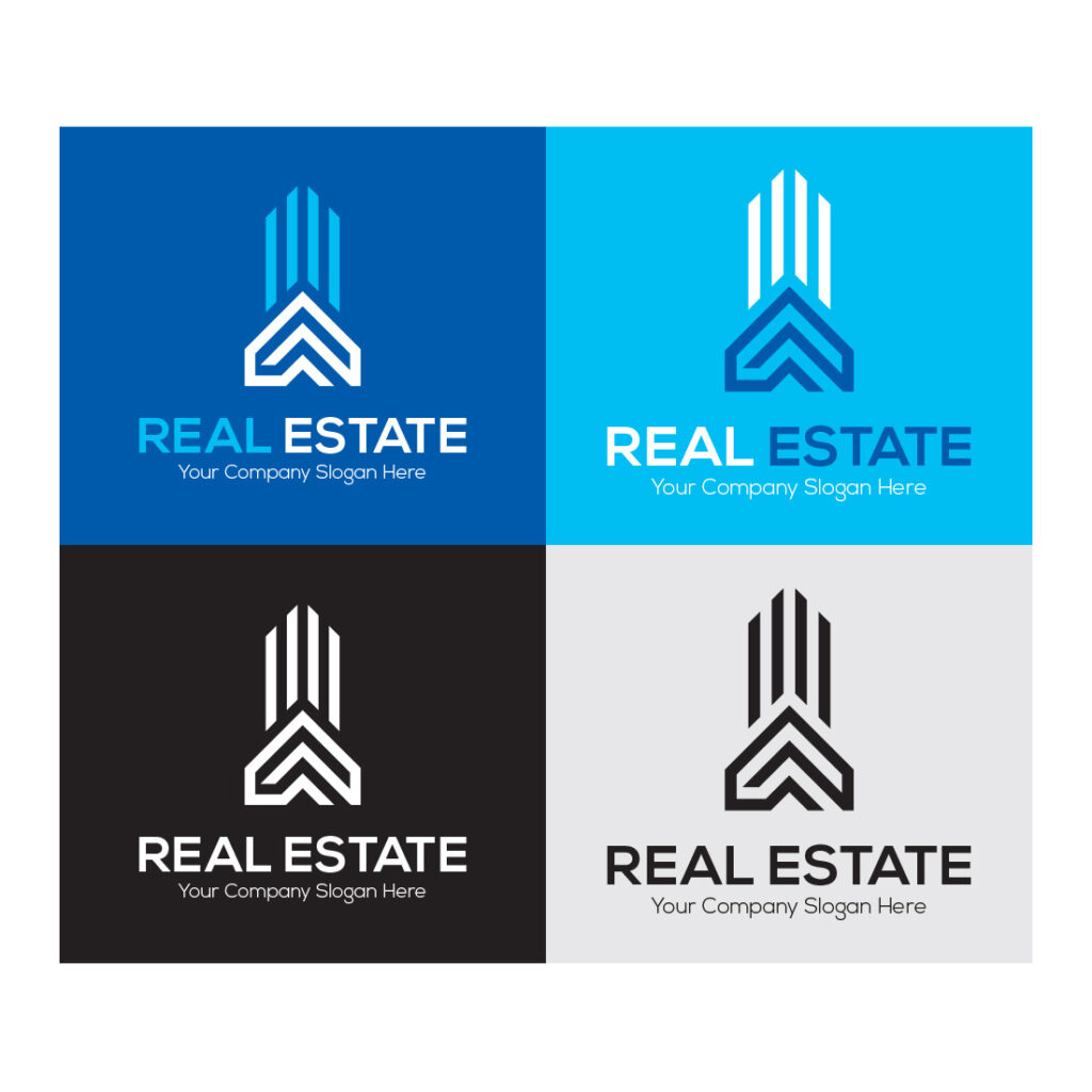 Real Estate Logo Design Template - MasterBundles