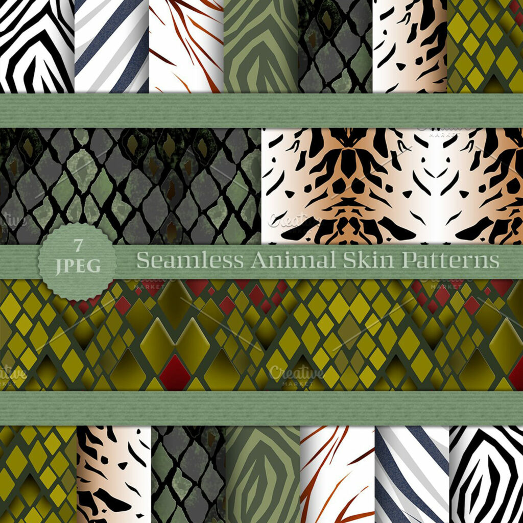 Snake Print Patterns – MasterBundles