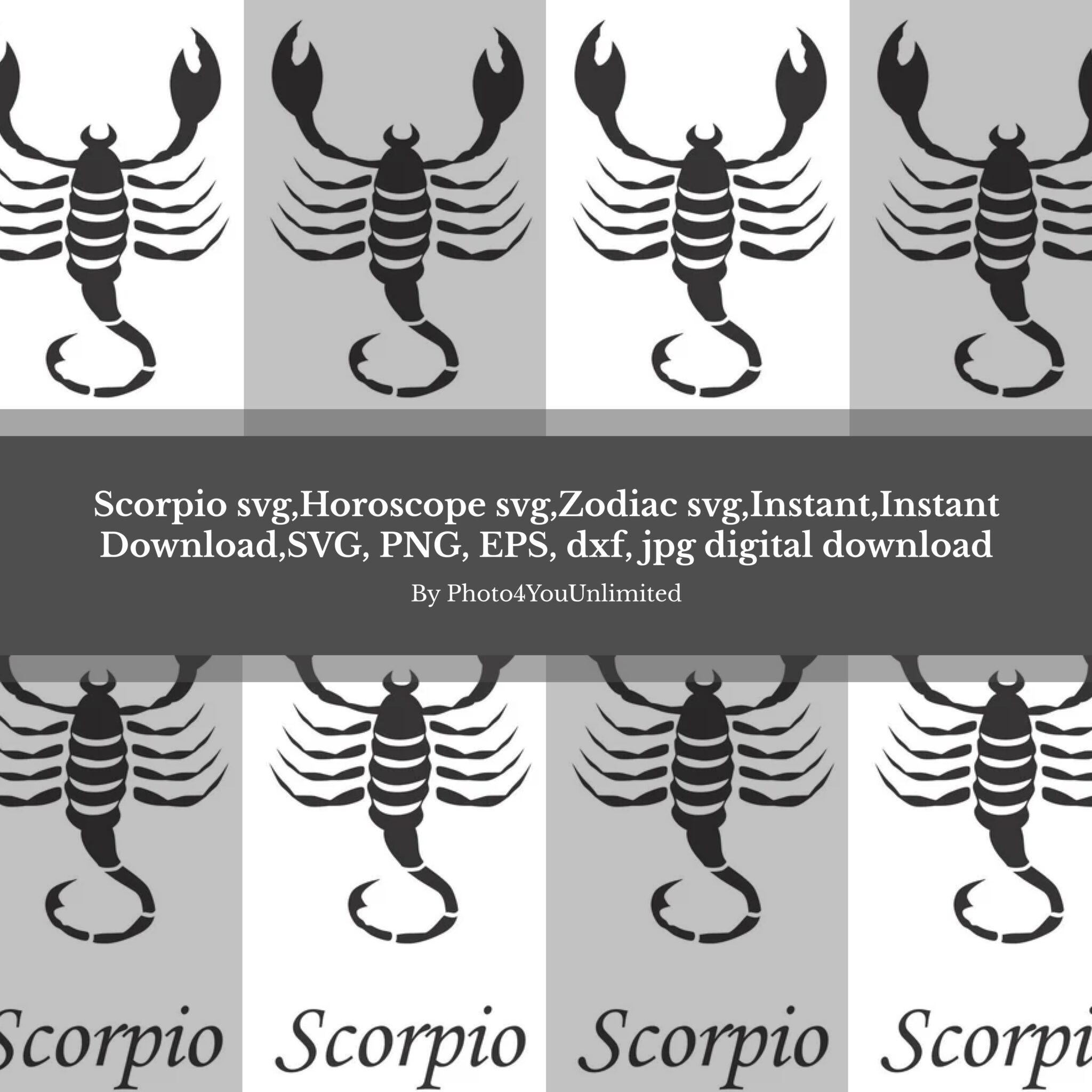 Scorpio SVG, Horoscope SVG – MasterBundles