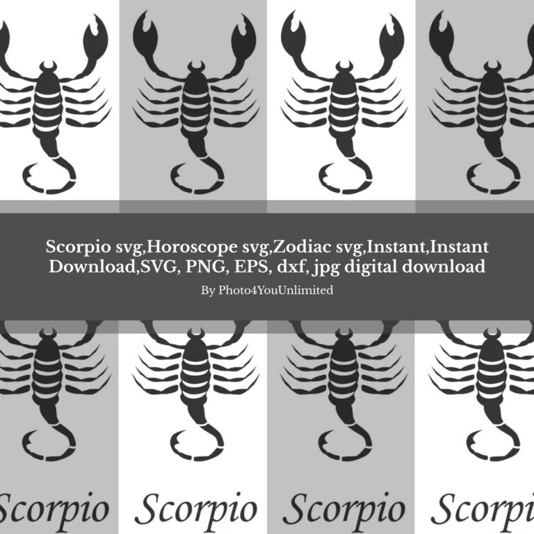 Scorpio SVG, Horoscope SVG – MasterBundles