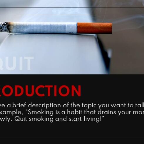 Stop Smoking PPT Seminar | MasterBundles
