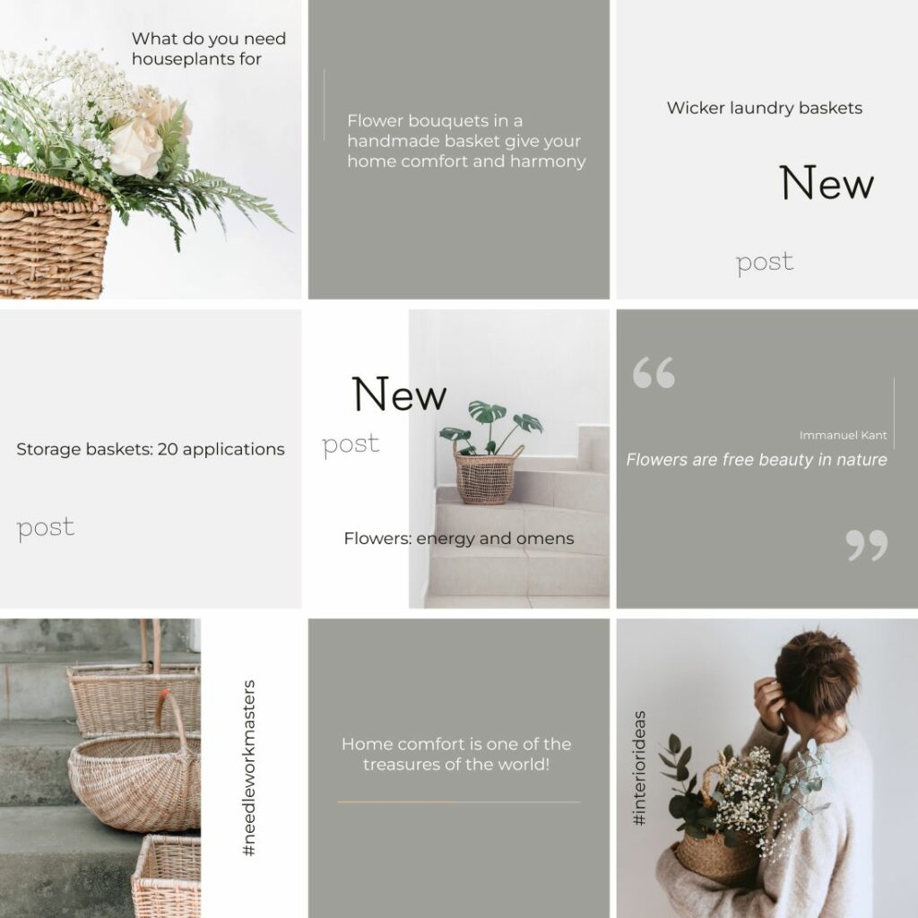 20 Aesthetic Instagram Post Templates - MasterBundles