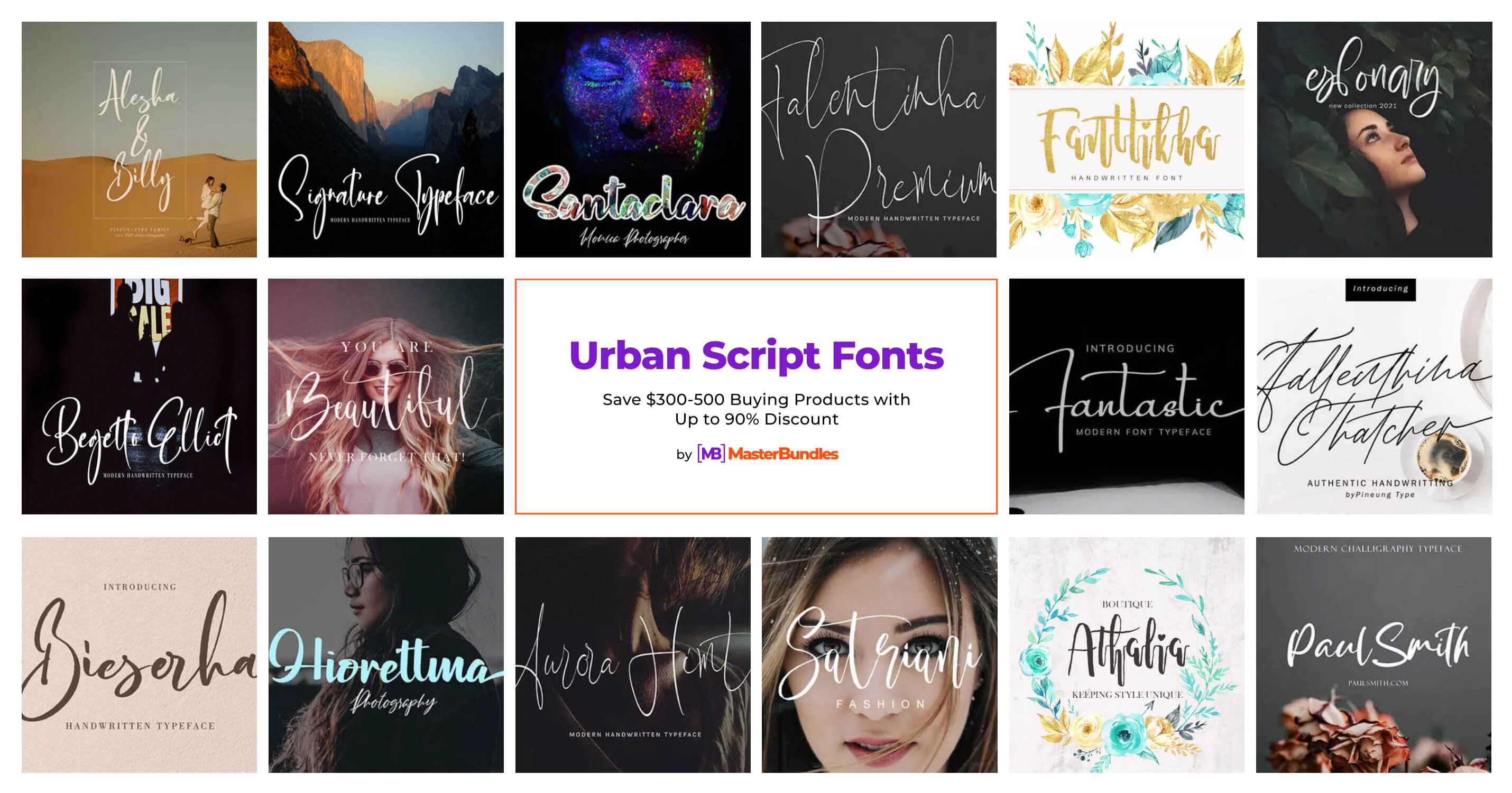 63+ Urban Script Fonts 2025 - MasterBundles