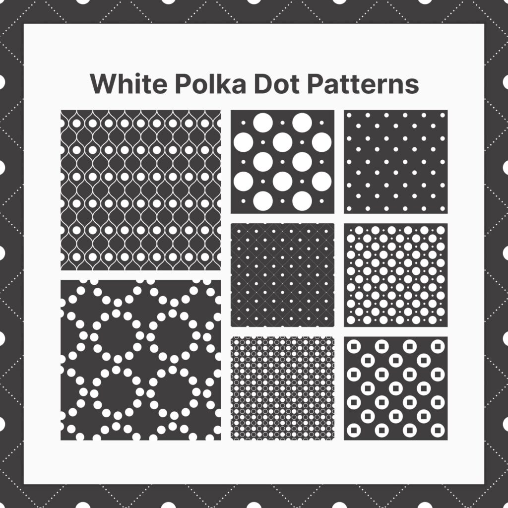 Polka Dot Patterns Collection – MasterBundles