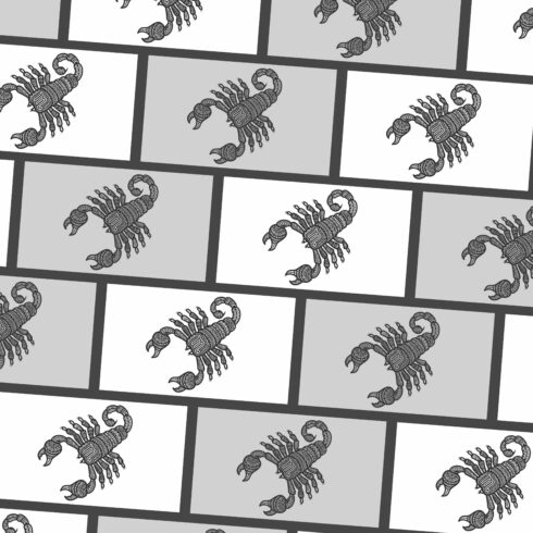 Zodiac Zentangle - Scorpio | Master Bundles