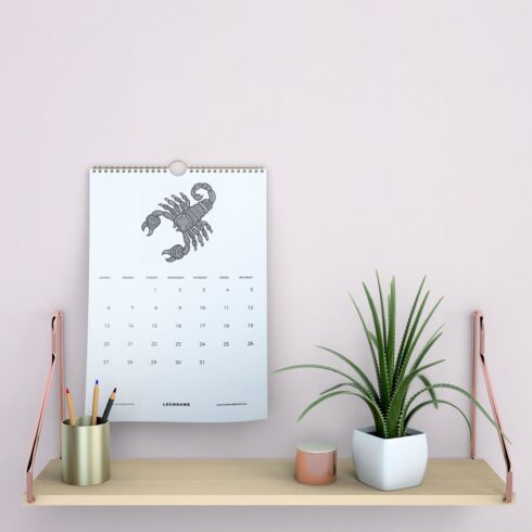 Zodiac Zentangle - Scorpio | Master Bundles