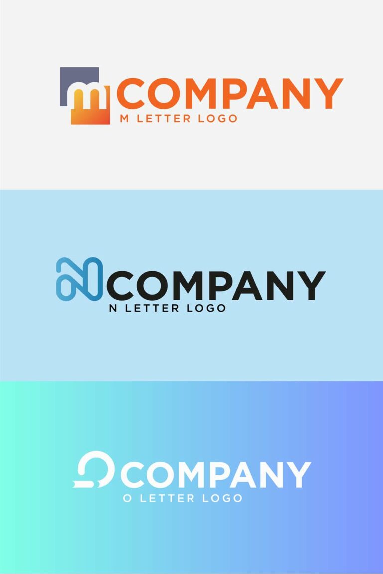 3 best letter logos Only - $10 - MasterBundles