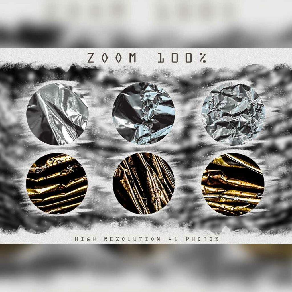 Foil digital paper, Silver paper, Gold metallic background, Grunge ...