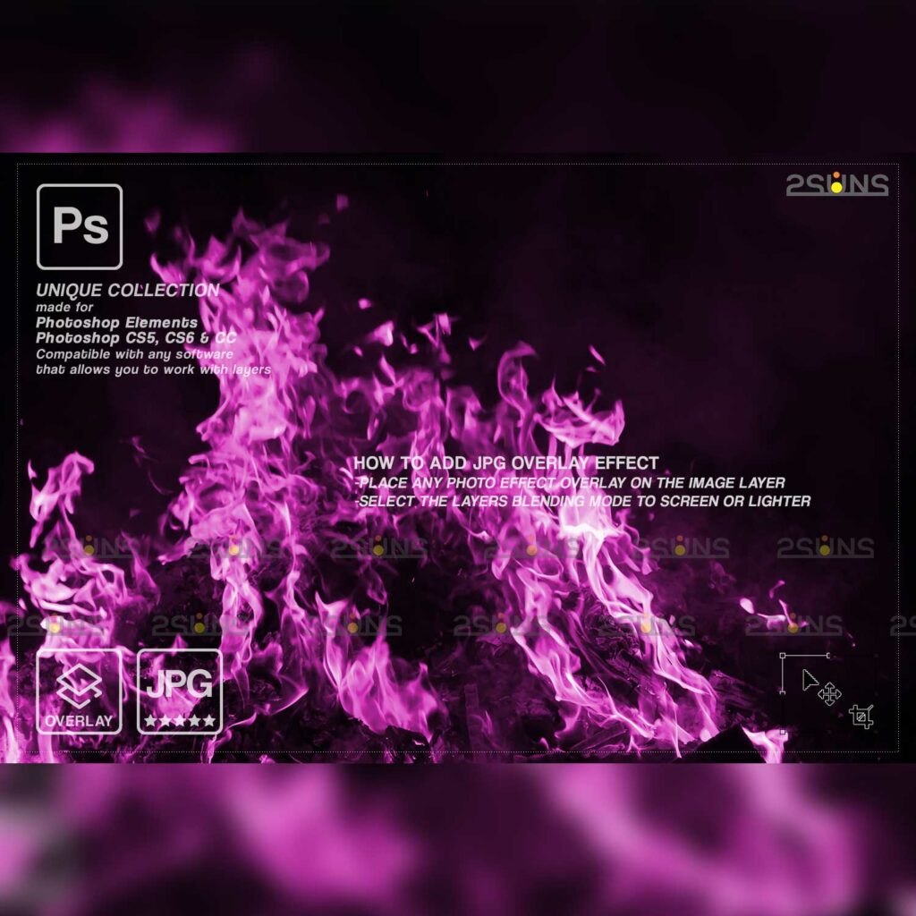 Fire background, Photoshop overlay, Burn overlays, Neon Fire ...