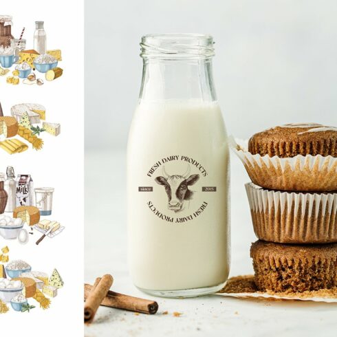 Farm Fresh Dairy Products Collection | Master Bundles