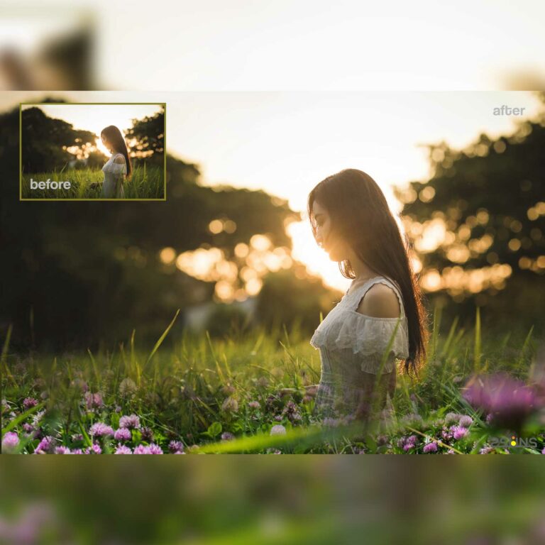 Digital flower backdrop, Flower overlay, Photoshop overlay, Field ...
