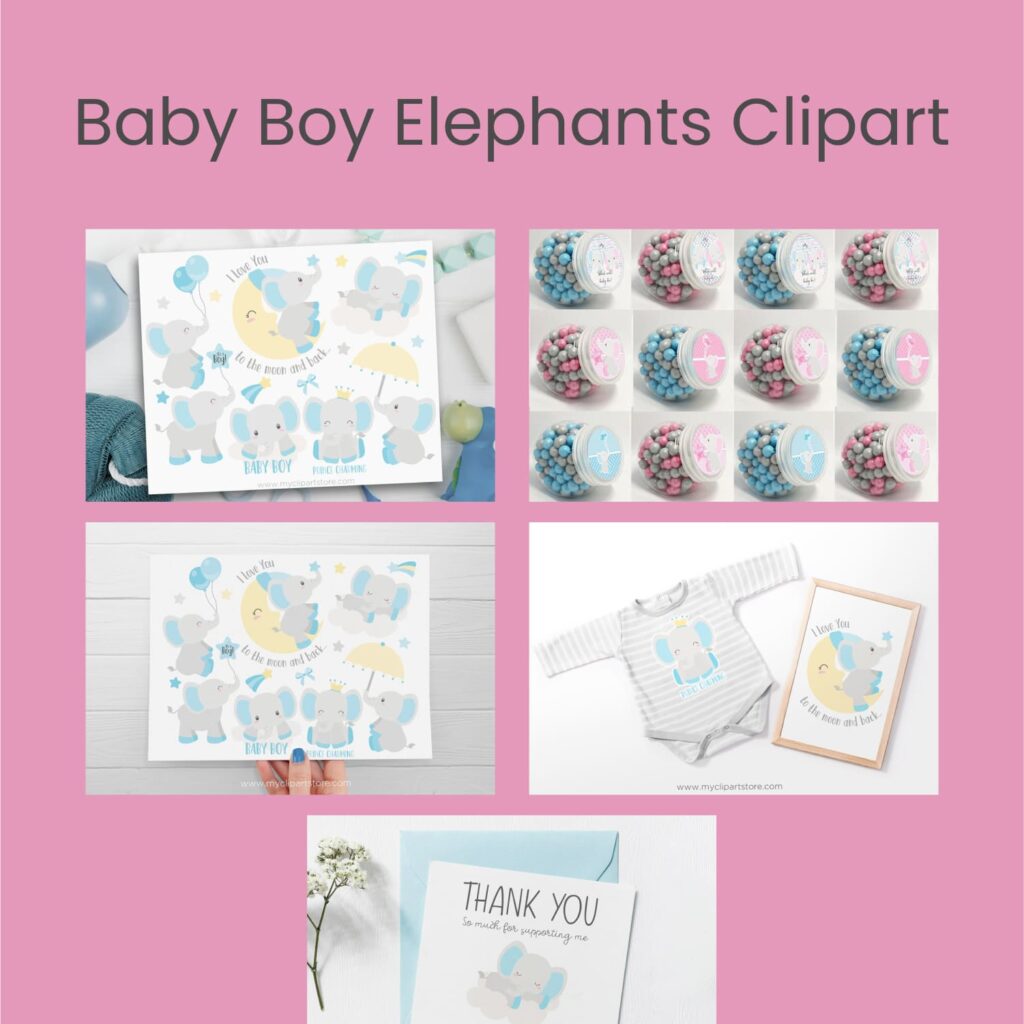 Baby Elephant SVG Files | Master Bundles