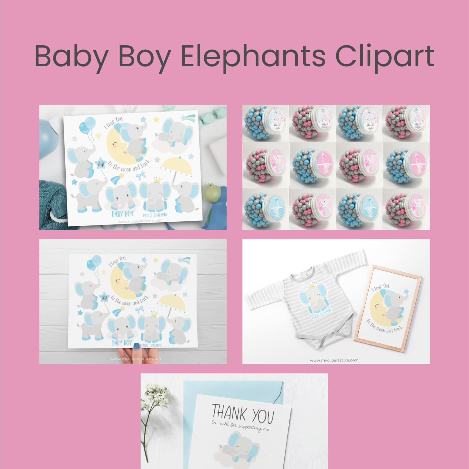 Baby Elephant SVG Files | Master Bundles
