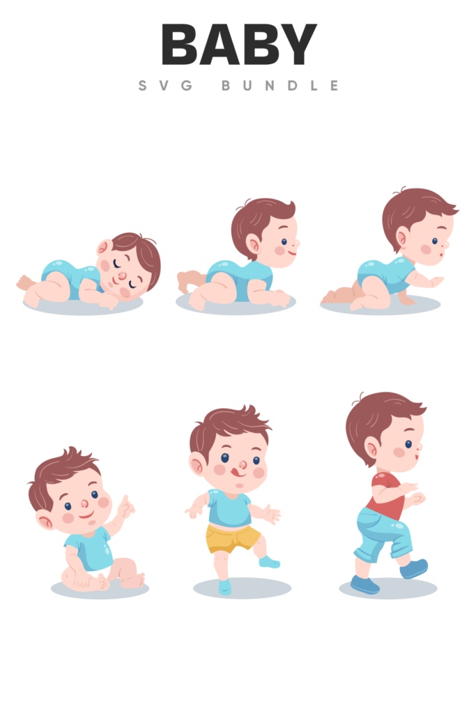 6 Baby SVG Designs – MasterBundles