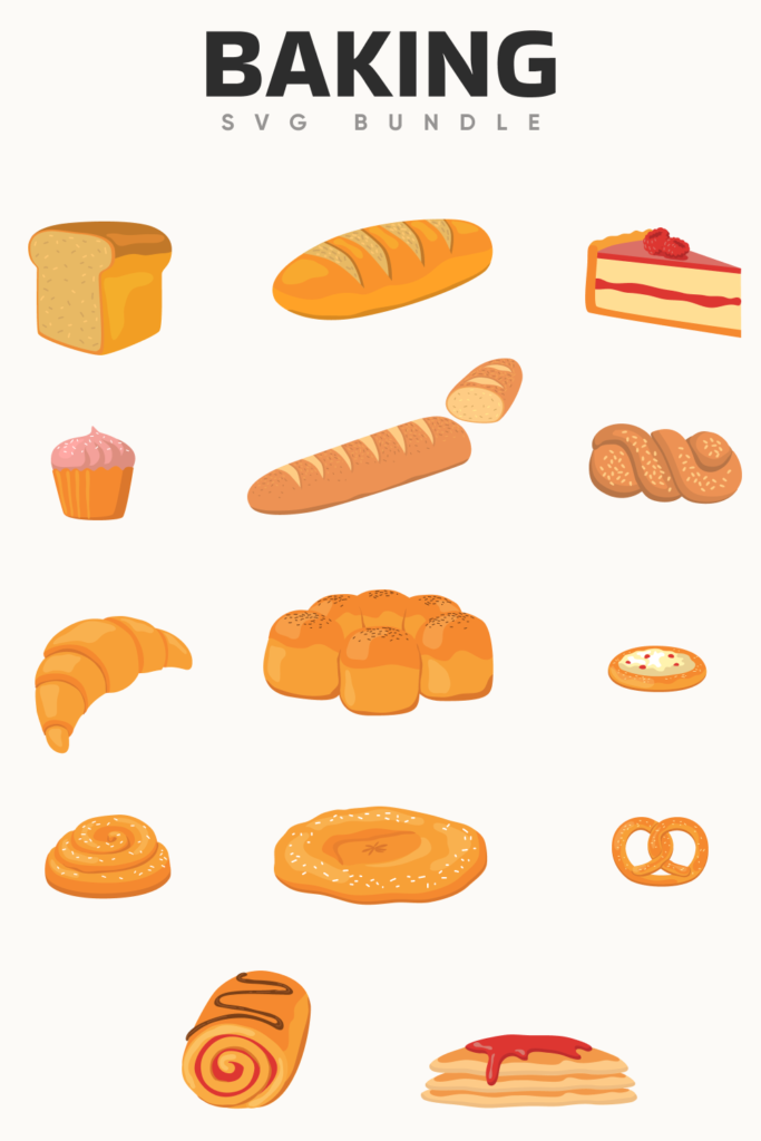 14 Baking SVG Designs – MasterBundles