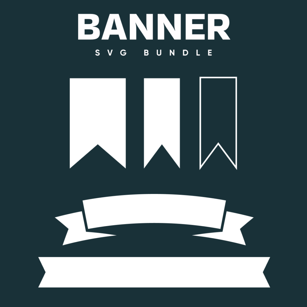 Banner SVG Designs – MasterBundles