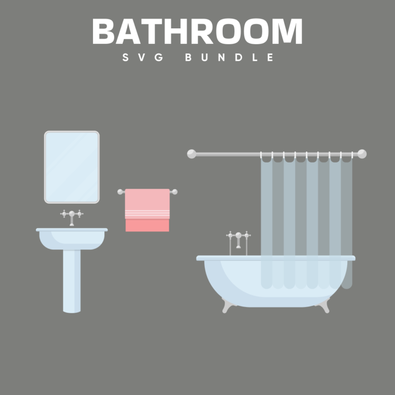 Extensive Bathroom SVG bundle – MasterBundles