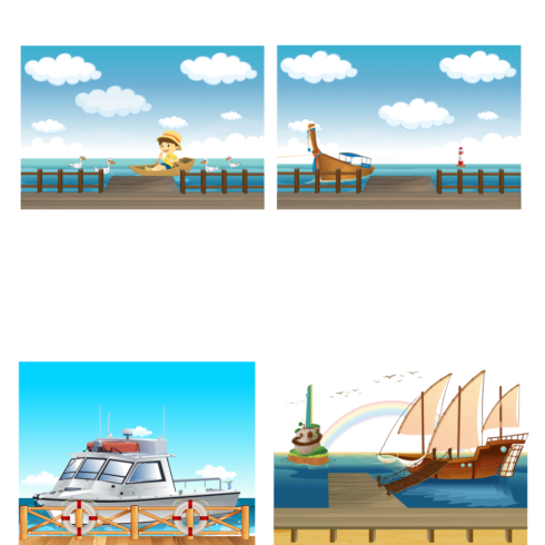 Boat Dock SVG Designs | Master Bundles