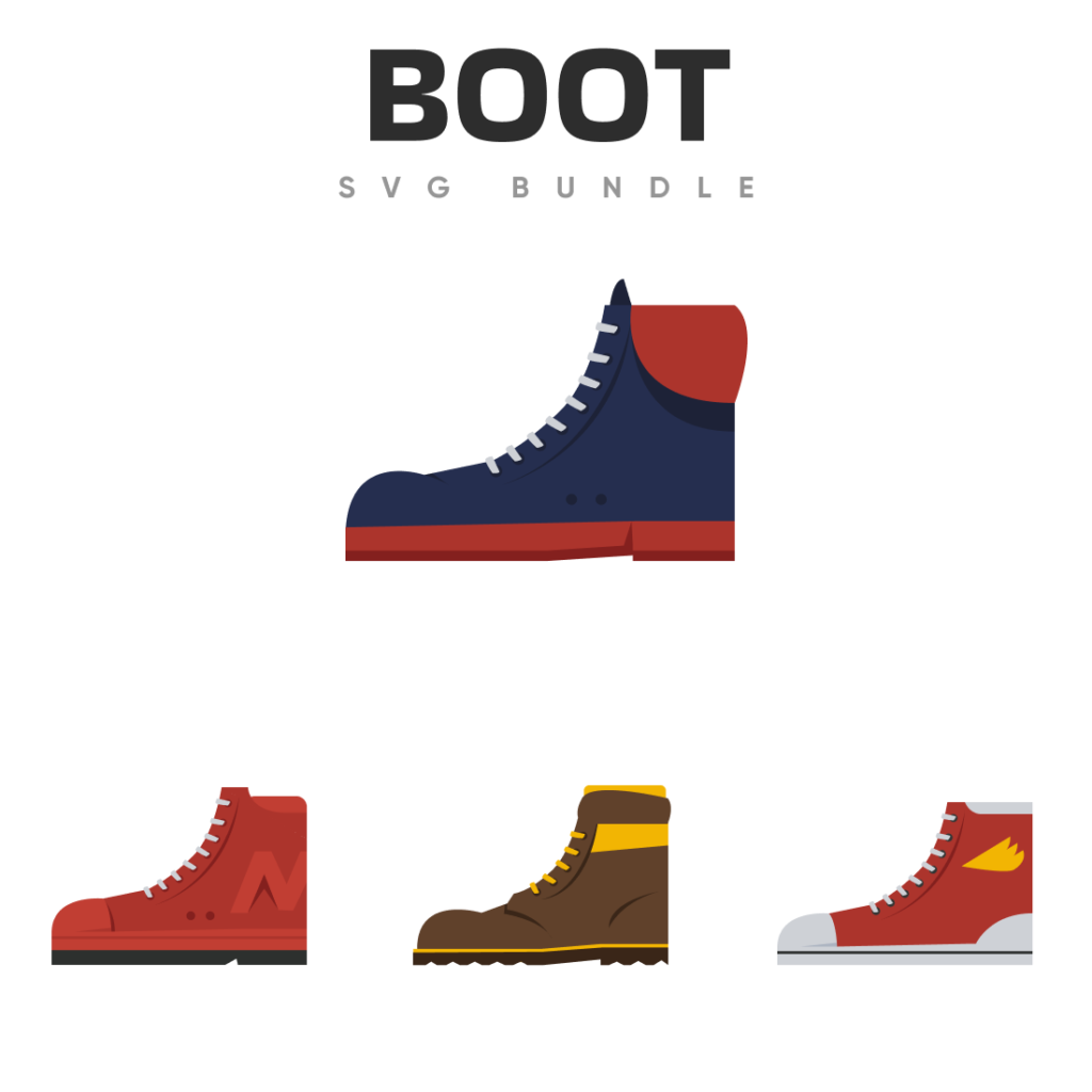 6 Boot SVG Designs – MasterBundles