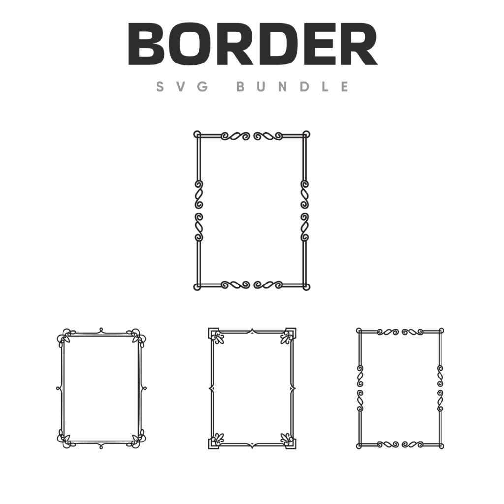 Border SVG Designs – MasterBundles