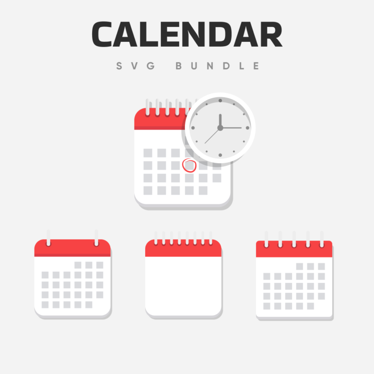 Weekly Calendar SVG – MasterBundles