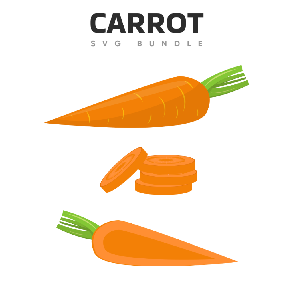 3 Carrot SVG Designs – MasterBundles