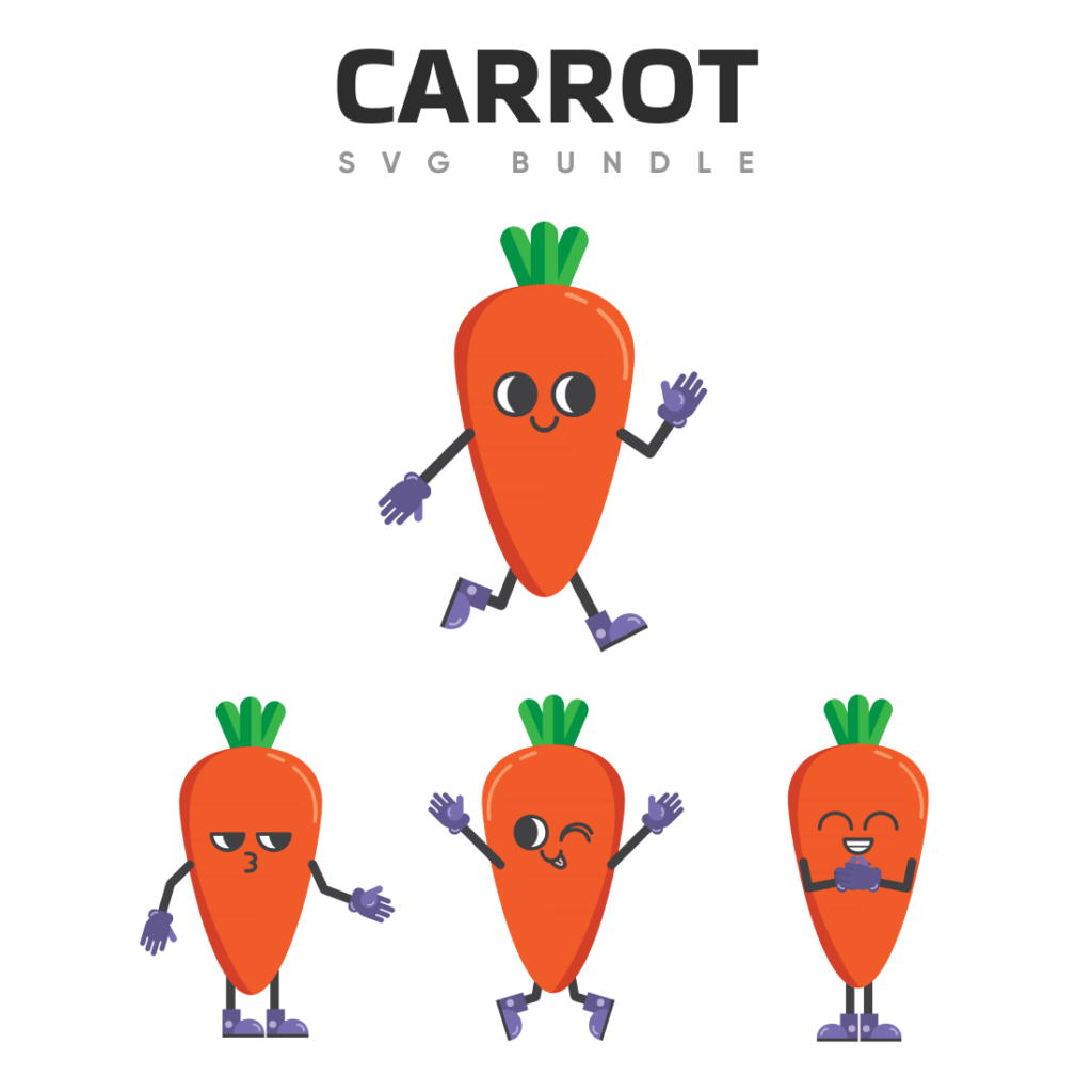 Jumbo Carrot SVG Bundle – MasterBundles