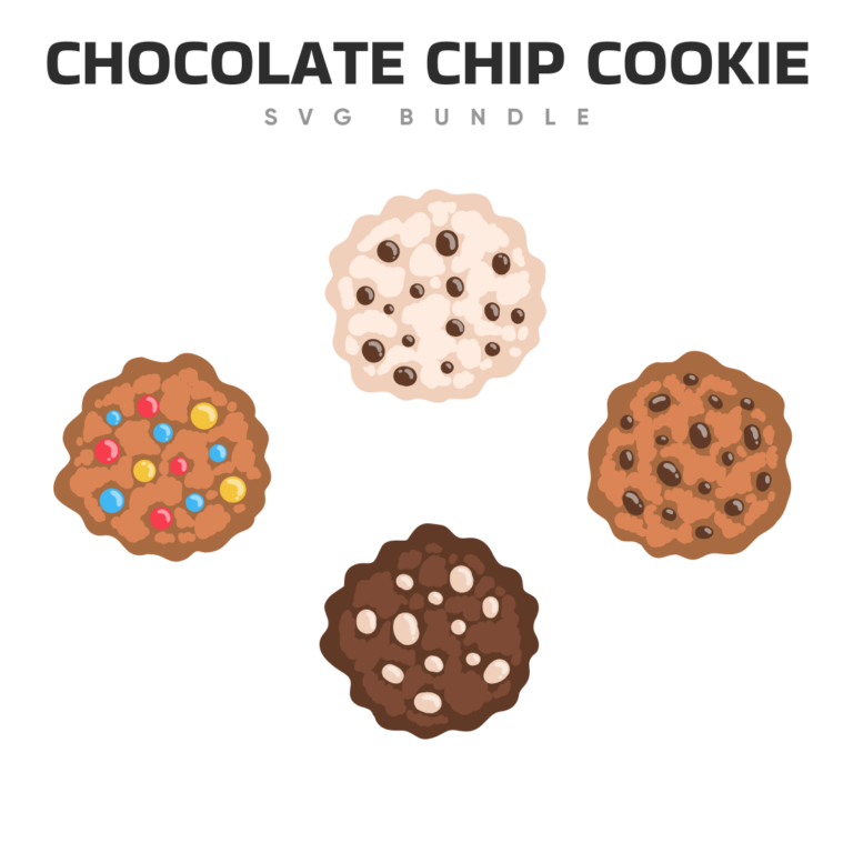 Chocolate Chip Cookie SVG Designs – MasterBundles