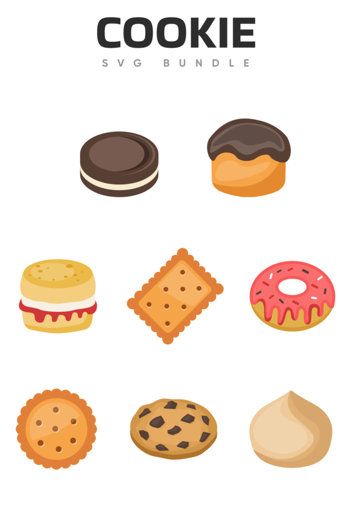 8 Cookie SVG Designs – MasterBundles