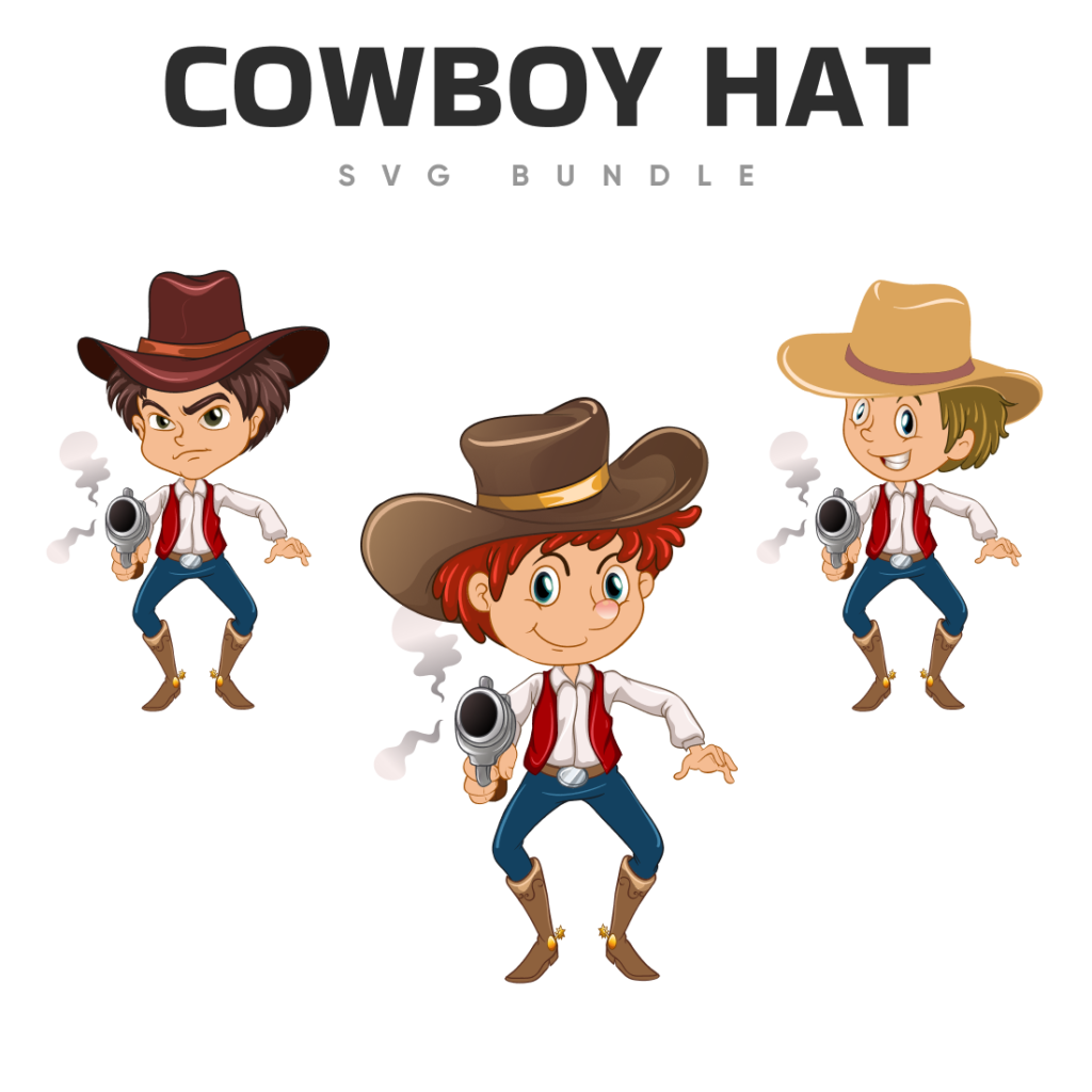 Cowboy Hat and Boots SVG Designs – MasterBundles