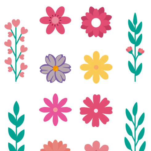 12 Flower SVG Designs | Master Bundles