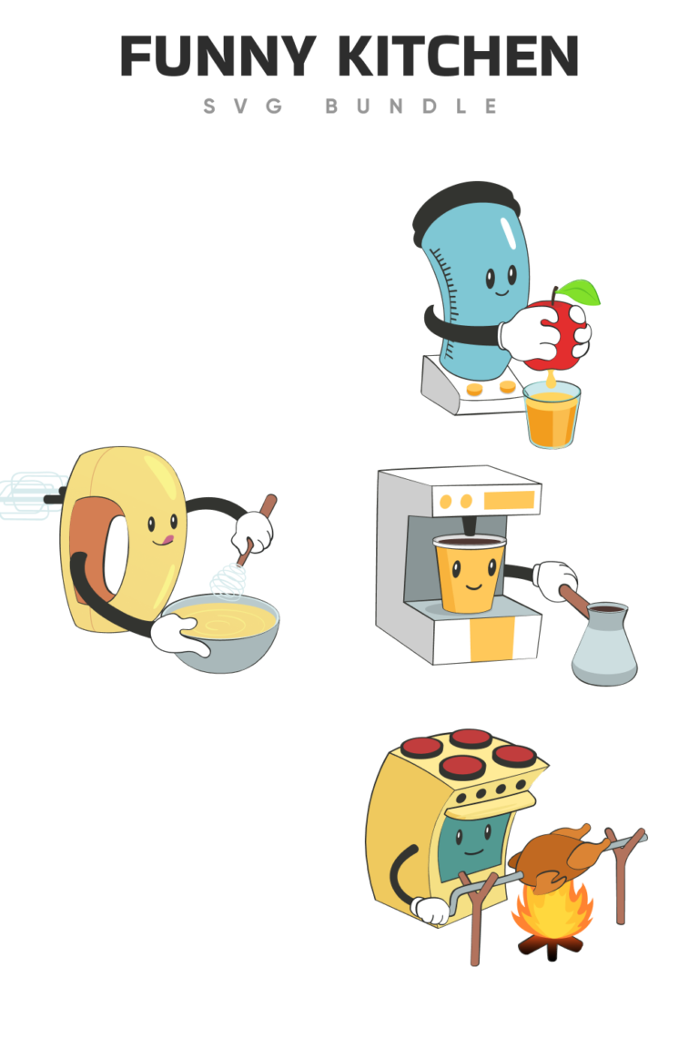 Funny Kitchen SVG Designs – MasterBundles