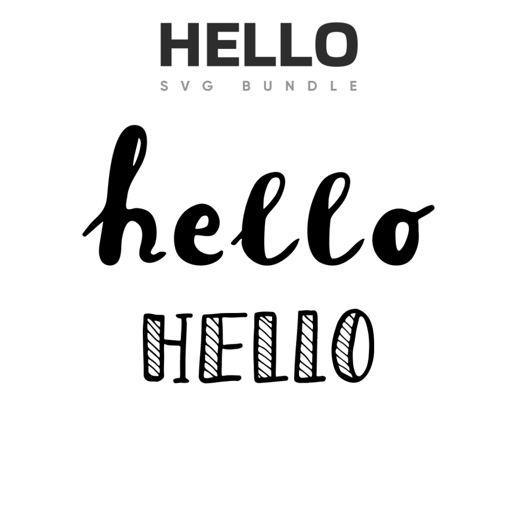 Hello SVG Designs – MasterBundles