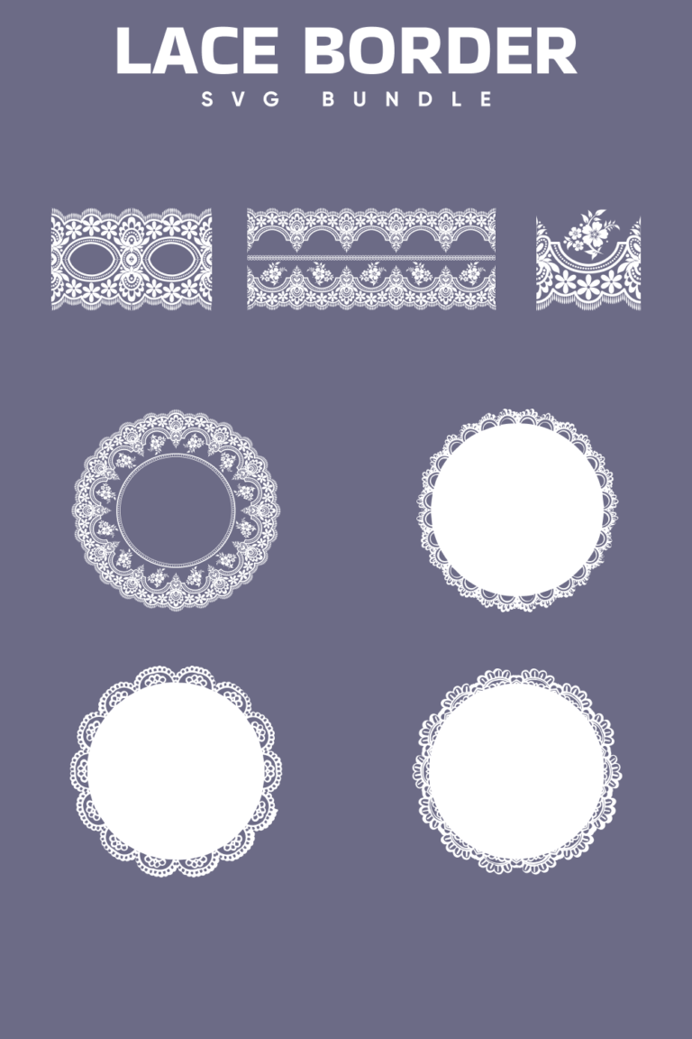 Lace Border SVG – MasterBundles