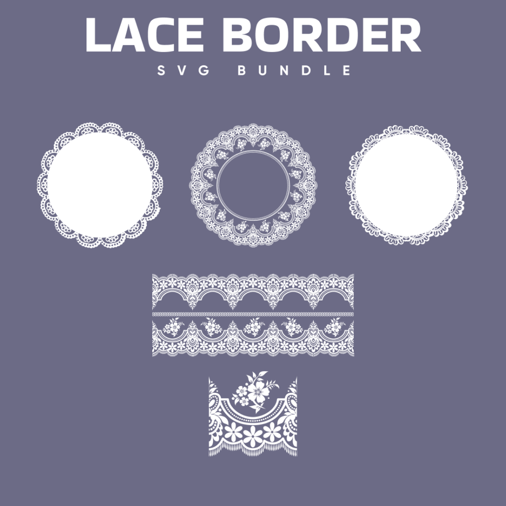 Lace Border SVG – MasterBundles