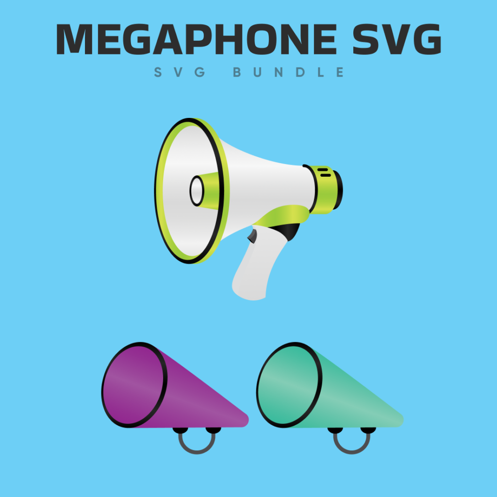 Megaphone SVG Bundle – MasterBundles